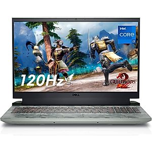 Dell G15 Gaming Laptop 2022 | 15.6" FHD 120Hz Screen | 14-Core 12th Intel Core i7-12700H NVIDIA RTX 3060 6GB GDDR6 16GB DDR5 1TB NVMe SSD | Thunderbolt 4 WiFi 6 Backlit Keyboard w/G-Key | Win 11