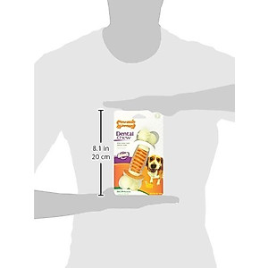 (3 Pack) Nylabone Pro Action Dental Chews, Bacon Flavored - Size Medium