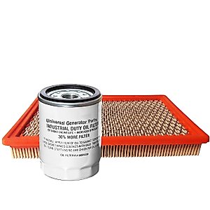 Generac 0E9371A & Universal Generator Parts Replacement for 070185E AND 070185ES (Filter with Oil)