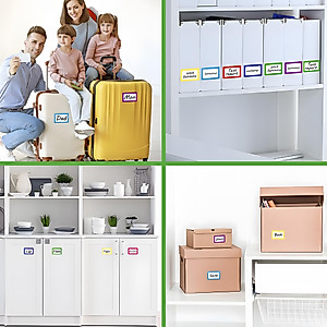 Pacific Mailer Name Tag Stickers Label Stickers Name Stickers for School Office Home Meeting [200 Labels, 3.5" x 2.25"]