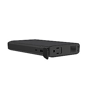 mophie 4167_PWRSTION-AC-20K-BLK Powerstation AC - External Battery - Made for Laptops, Tablets, Smartphones and Other USB & AC Devices - Black