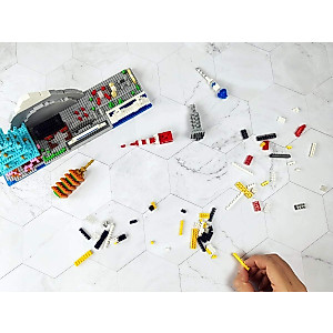 OneNext Japan Tokyo Skyline Collection Famous Architecture Model Building Block Set (1350pcs) Micro Mini Bricks Toys Gifts for Kids and Adults