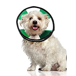 ZenPet ProCone Teal Pet E-Collar for Dogs and Cats - Comfortable Soft Recovery Collar is Adjustable for a Secure and Custom Fit - Easy for Pets to Eat and Drink - Works with Your Pet's Collar (Small)