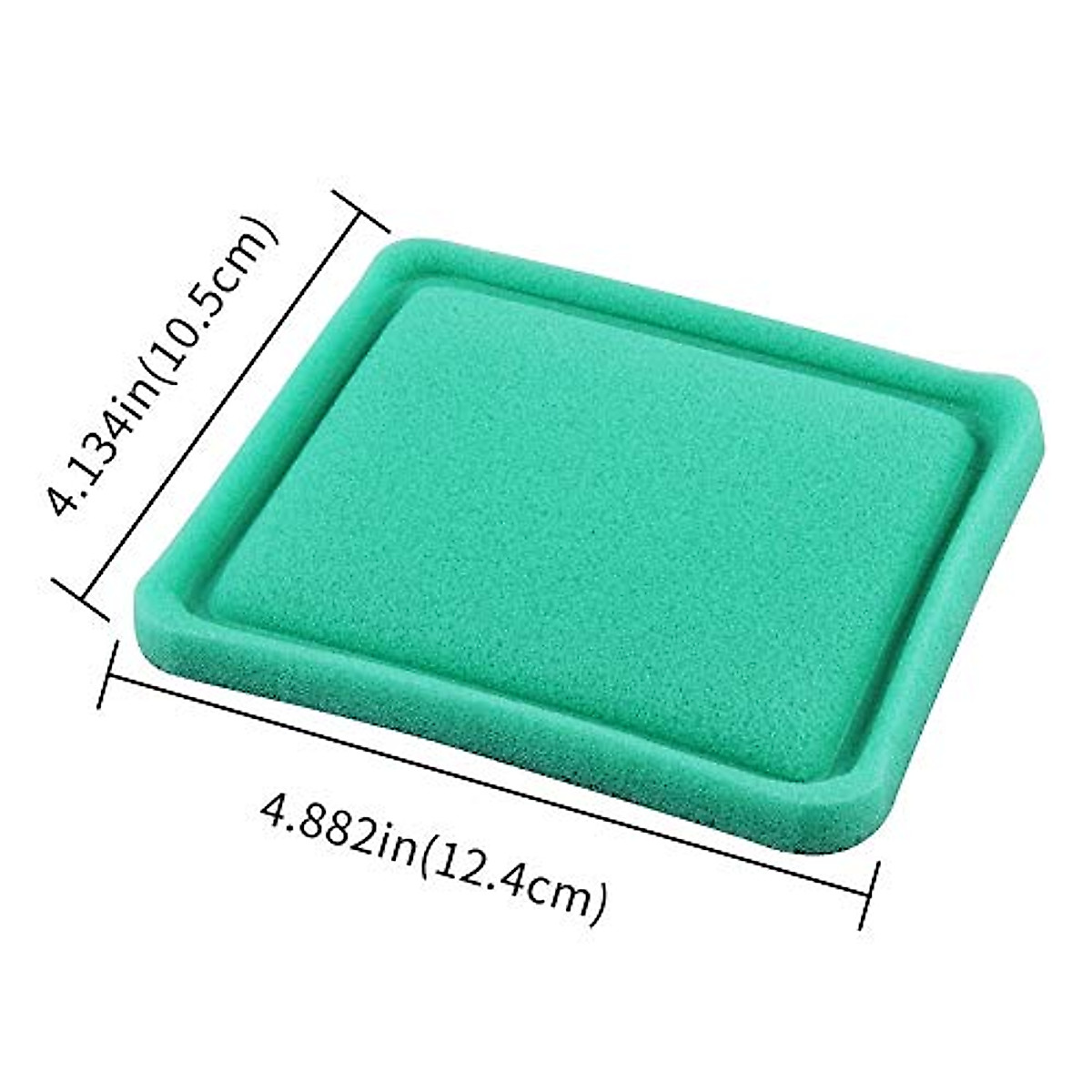 493537 S 4 Pack Pre Filter Replacement for Briggs & Stratton 491435 491435S 493537 271933 Lawn Mower