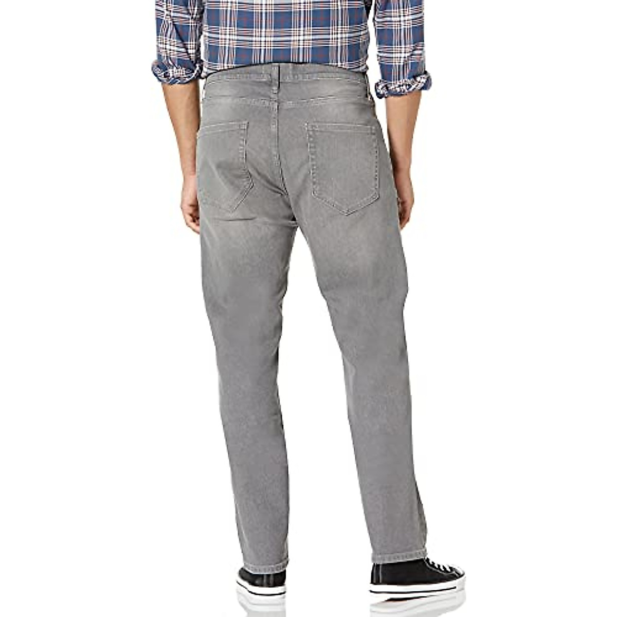 Amazon Essentials Men's Athletic-Fit Jean (Previously Goodthreads), Grey, 30W x 28L