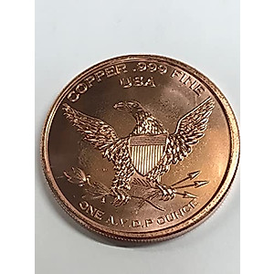 2015 Dont Tread on Me Eternal Vigilance 1 Ounce Copper Round