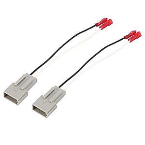 X AUTOHAUX 2pcs Car Speaker Connector Harness Wiring Adapter 72-5512 for Ford F-250 1992-1998
