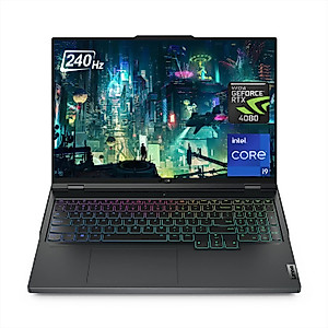 Lenovo Legion Pro 7i Gaming Laptop, 16" WQHD IPS 240Hz Display, Intel Core i9-13900HX, GeForce RTX 4080, 32GB DDR5 RAM, 2TB SSD, Webcam, Per-Key RGB Backlit KB, Wi-Fi 6E, Windows 11 Home