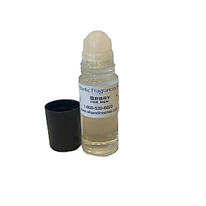 Atlantic Fragrances BRBRY (For Men) Premium Quality Cologne Oil IMPRESSION 30 ML Roll-on bottle