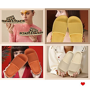 Geweo Cloud Slippers for Women Men Pillow Slippers Thicken Sole Cloud Cushion Slides Super Comfy Soft Foam Slides Non Slip Shower House Slides Pink Cloud Sandals Unisex 8-9Women/7-8Men