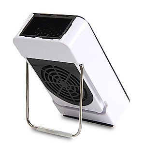 YOUCIDI Safety Energy-saving Heater Mini Portable Room Office Desktop Electric Fan Heater Air Warmer Black