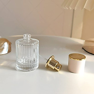 Enslz Perfume Sub-bottling 50ml Glass Spray Cosmetic Replacement BottleS Large Capacity Empty Bottle (50ml)