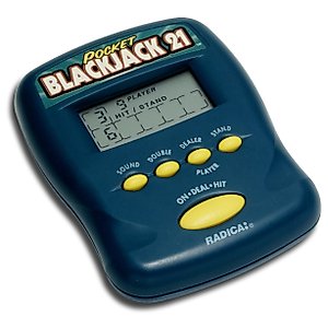 Pocket Blackjack 21 Electronic Handheld Game (1997 Edition)