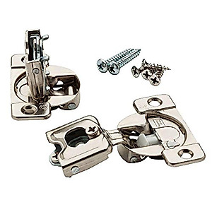 Everbilt 35 mm 110-Degree 3/4 in. Overlay Soft Close Cabinet Hinge (1-Pair)