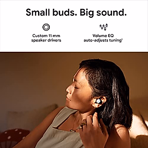 Google Pixel Buds Pro - Noise Canceling Earbuds - Up to 31 Hour Battery Life with Charging Case - Bluetooth Headphones - Compatible with Wireless Charging - Coral