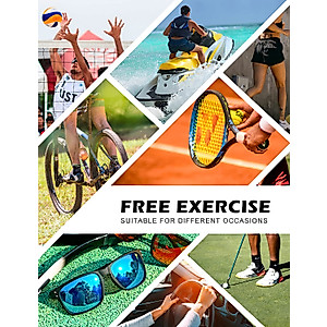 KALIYADI Polarized Sunglasses for Men Women, Mens Sunglasses Polarized UV Protection, Vintage Sun Glasses for Fishing Running Driving (3 pack)