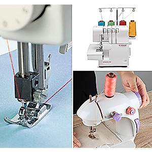 ilauke 95Pcs Bobbins Sewing Thread Kits, 400 Yards per Sewing Thread Polyester Spools with Case 45 Colors Sewing Supplies, Prewound Bobbin for Brother Singer Janome Hand & Machine Sewing