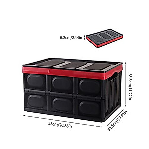 GFDFD Car Trunk Storage Box Large Capacity Storage Box Portable Folding Waterproof Storage