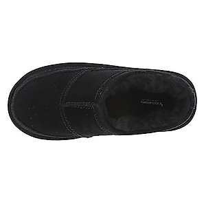 Koolaburra by UGG Kids' Braidee Slipper, Black, 5