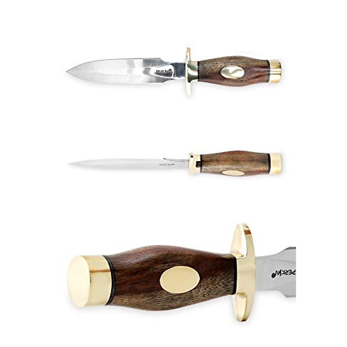 Perkin - Fixed Blade Hunting Knife With Sheath For Belt - JES