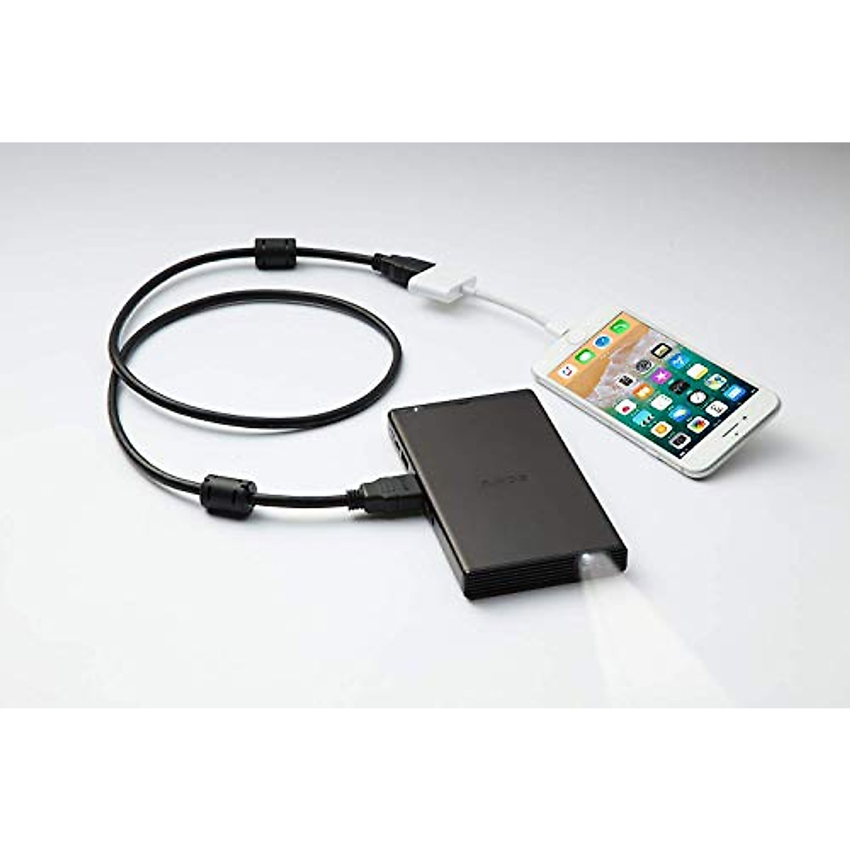 Sony MP-CD1 Portable Pico , Pocket- Sized, HDMI/MHL, DLP, Short-Throw, 120 Screen, 5000mAh Built-in Battery, Built-in Speaker, WVGA 854 x 480