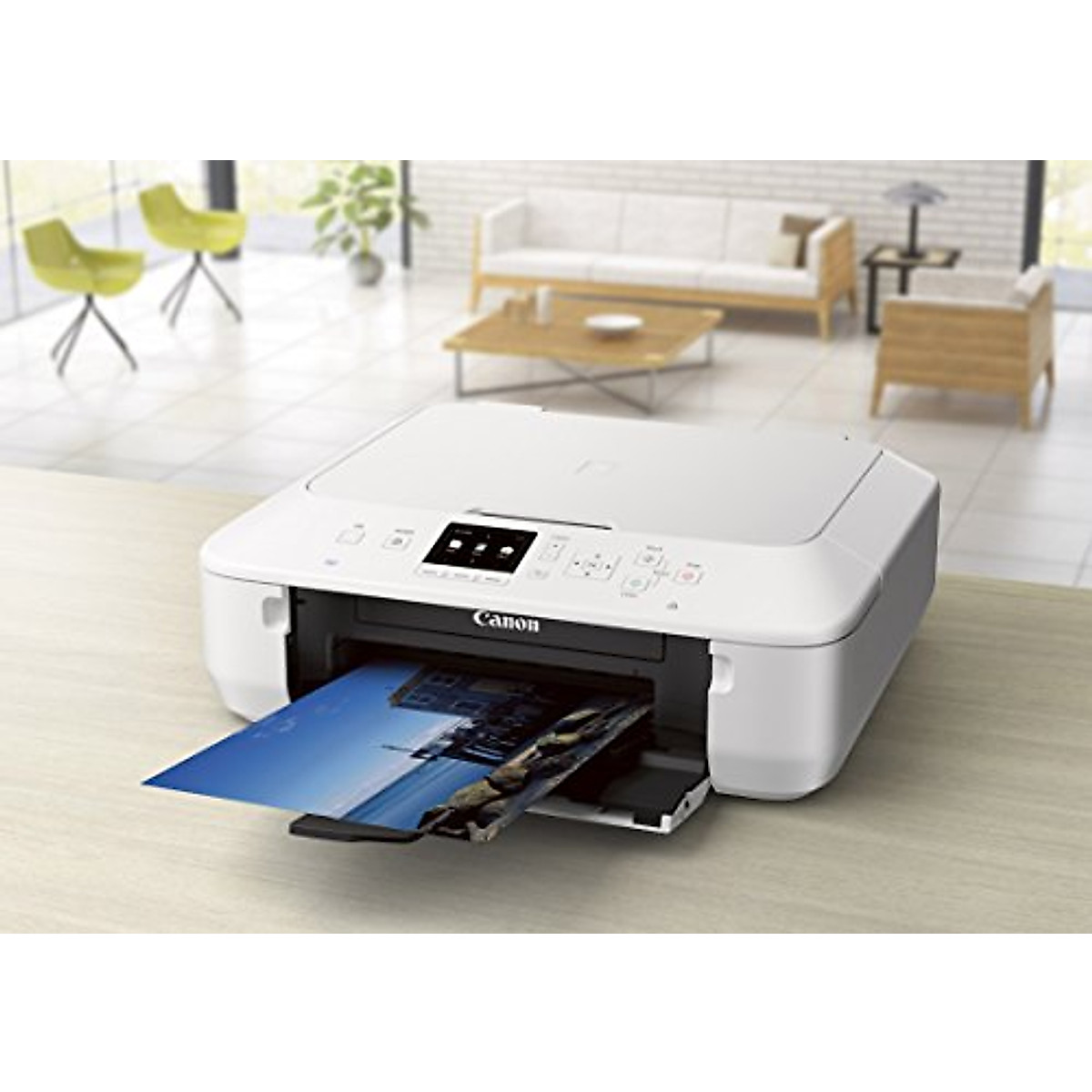 CANON PIXMA MG5620 WIRELESS ALL-IN-ONE COLOR CLOUD Printer with Scanner, Copier and AirPrint(TM) Compatible, White (Tablet Ready)