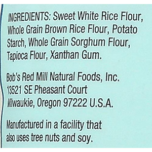 Bob's Red Mill Gluten Free 1-to-1 Baking Flour, 22-ounce