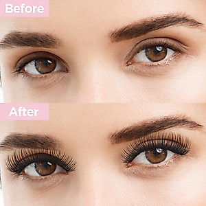 QUEWEL Lash Clusters 72 Pcs Wide Stem Cluster Lashes Mix8-16mm DIY Eyelash Extension Individual False Eyelashes Soft & Do Not Break for Personal Makeup Use at Home(QUH-S012-Mix8-16mm)