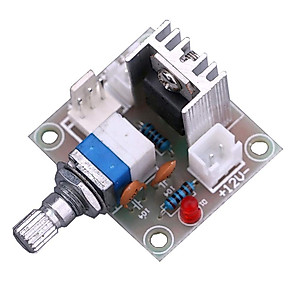 Gump's grocery LM317 DC Linear Converter Down Voltage Regulator Board Speed Control Module