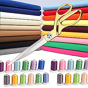 Aemoe 10.5 In Ribbon Cutting Scissors Heavy Duty Metal Large for Ceremony Professional Special Events, Inaugurations & Ceremonies Gold, SC0008-GOLD