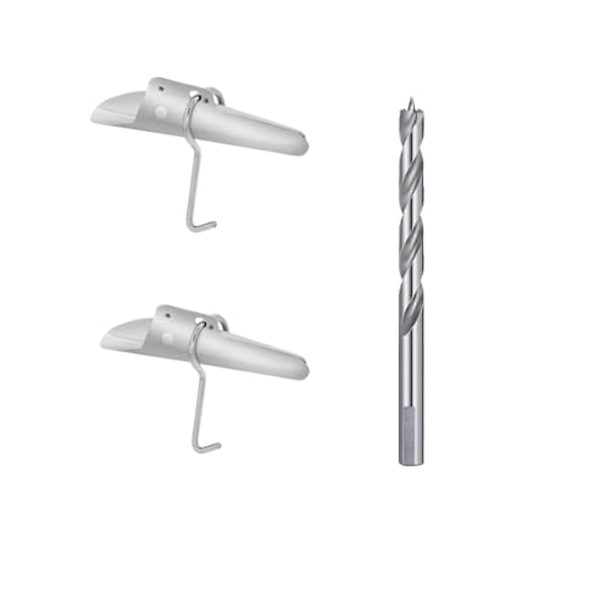 Maple Syrup Tree Tapping Kit - Includes (2) Maple Syrup Spiles and Maple Tree Tapping Drill Bit for Tap - Stainless Steel Spiles with Bucket Hook - Maple Tree Tapping Kit - Maple Syrup Supplies