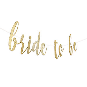 Gold Bride to Be Banner - Bride to Be Banner,bridal Shower Banner,engagement Banner,bachelorette Party Banner,bride Decoration Party Banner