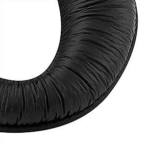 VEKEFF Replacement Ear Pads Earpad for Sony MDR-RF4000, RF5000, RF6000, RF6500, RF7000, RF7100, MDR-DS6000, DS6500, DS7000, DS7100 Headphones (Black-PU)