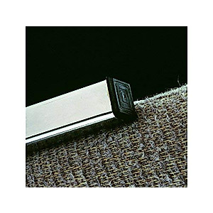 Caplugs 99191588 Plastic Finishing Plug for Square Tubing. FP-244, PE-LD, to Plug Square Tube Size 1.50 to fit .083 (14 Ga.)", Black (Pack of 200)