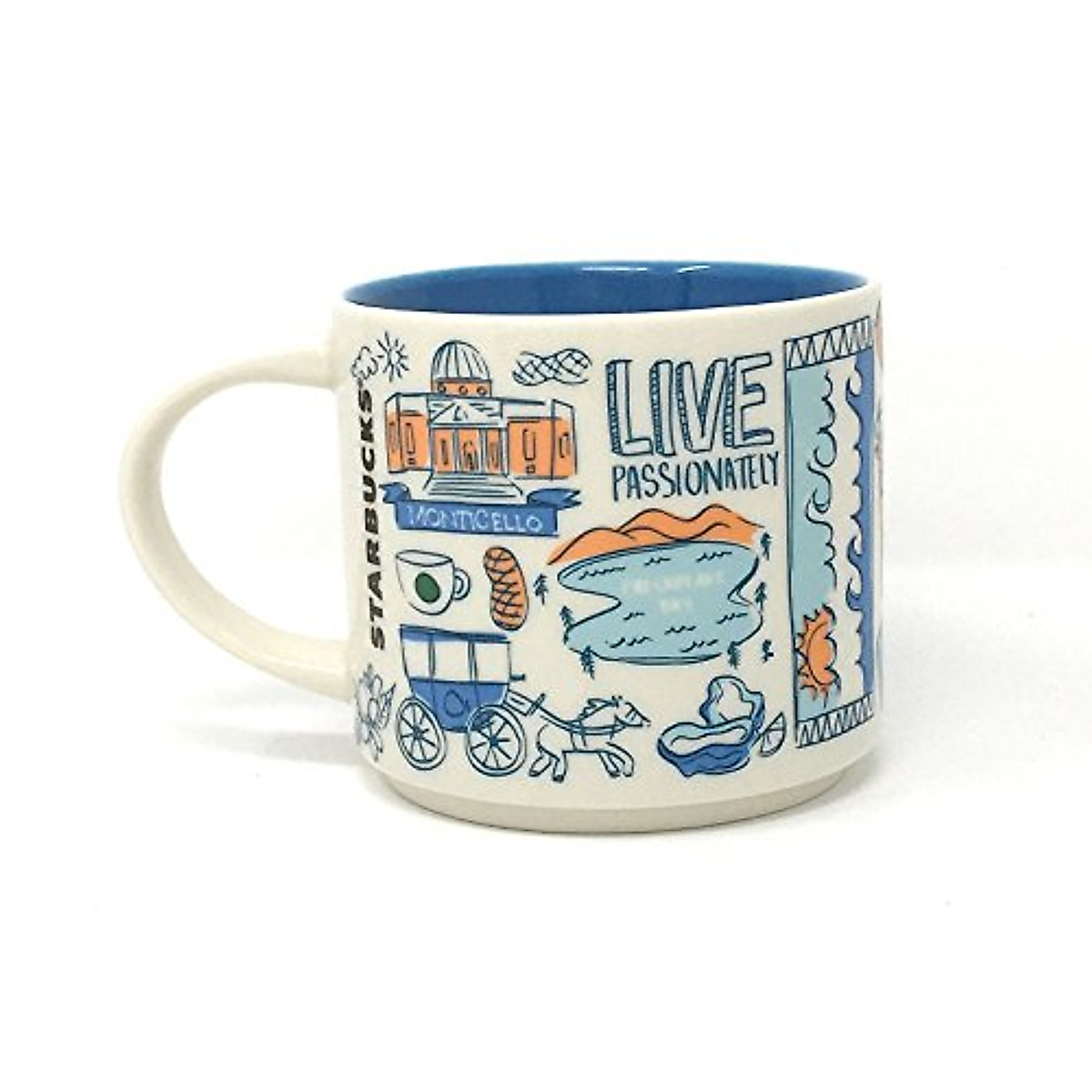Starbucks Been There Series Mug, 14 Ounce (Virginia)