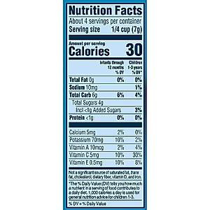 Gerber Graduates Fruit & Veggie Melts - Truly Tropical Blend, 1-Ounce (Pack of 4)