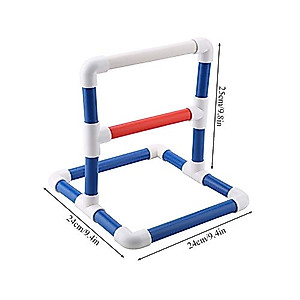 Parrot Stand Perch Rack Bird Play Training Stands Parrots Shower Perches Playstand Playgound Standing Toy for Macaw Cockatoo African Grey Budgies Parakeet Cockatiel Conure Lovebirds(PVC)
