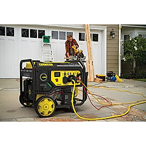 Champion Power Equipment 201194 11,500/9,200-Watt Dual Fuel Portable Generator, Electric Start