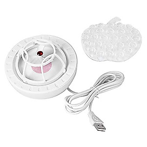 Mini Ultrasonic Dishwasher | Multifunctional Kitchen Dishwasher | Portable USB Dish Washing Machine Cleaner Household Small Installation-free Dishwasher for Trip/Apartment/Home/Dorm(Red)