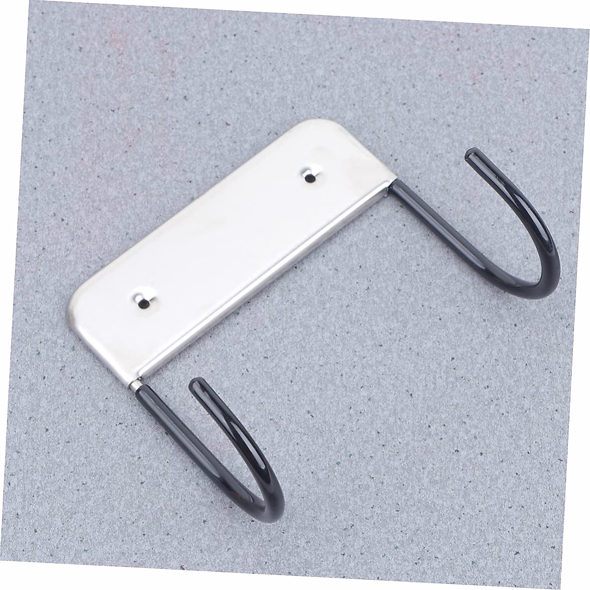 LIFKOME 2pcs washcloth Holder Black Hooks Black Metal Shelf Wall Towel Clothes Mount Ironing Board Bracket Electric Iron Holder Electric Iron Organizer Ironing Doard Shelf Hanger
