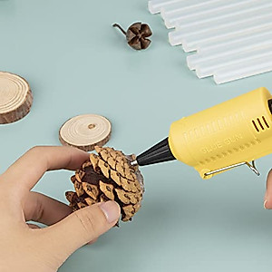 REIDEA Hot Glue Gun Sticks for Full Size Glue Gun, 5.9" Long x .43" Diameter, 10 Count