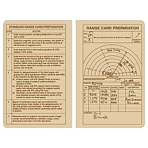 Rite in the Rain All Weather Tan Tactical Field Notebook, 4 5/8" x 7" Soft Cover Weatherproof Notepad, Universal Page Pattern, Reference Pages (No. 980T)