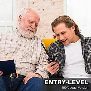 BAOFENG GT-5R Dual Band Two Way Radio 144-148/420-450MHz, FCC Compliant Version of Baofeng UV-5R, Ham Radio Handheld for Adults, Support Chirp