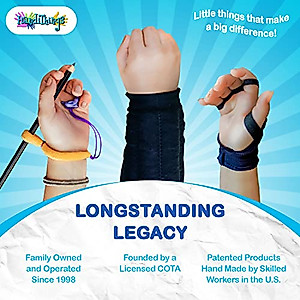 Weighted Compression Arm Sleeve (X-LARGE, 1lb.) - For Strength & Movement Assistance, Compression, Beneficial for Tremoring & Strengthening (PLEASE USE SIZE CHART IN PICS AND VIDEOS BEFORE ORDERING)