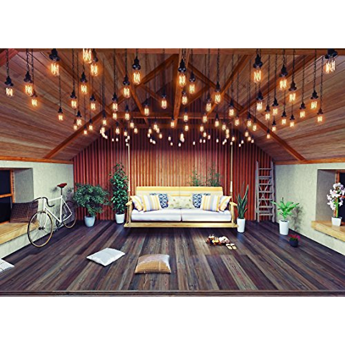 Bulbrite LED ST18 Dimmable Medium Screw Base (E26) Light Bulb, 60 Watt Equivalent, 2200K, Antique