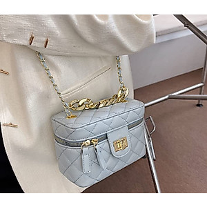 2022 New Diagonal Bag - Shoulder Bag for Women, Lingge embroidery fashion handbag/Leather Shoulder Bag Ladies Handbag (B)