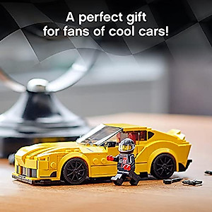 LEGO® Speed Champions Toyota GR Supra 76901 Toy Car Building Kit; Racing Car Toy for Kids