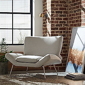 Amazon Brand – Rivet Mid Century Modern Wall Mounted Plug-In Sconce, 7.25"H, Gold