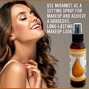 Miramist - Acne Spray for Body & Face - Sunburn Relief for Men Women Teens - Topical Hormonal Acne Solution for Pimples & Blemishes - Includes Aloe Vera, MSM, Silver, Zinc & Copper