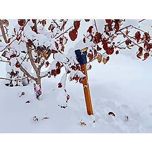 Kalinar Tree Crutch - DIY Tree Support Device - Save Fruit Tree Branches from Breaking Under Heavy Fruit, fits on Standard 2x2 Lumber, T-bar, Bamboo Garden Stakes, Broom Pole, and More (1-Pack)